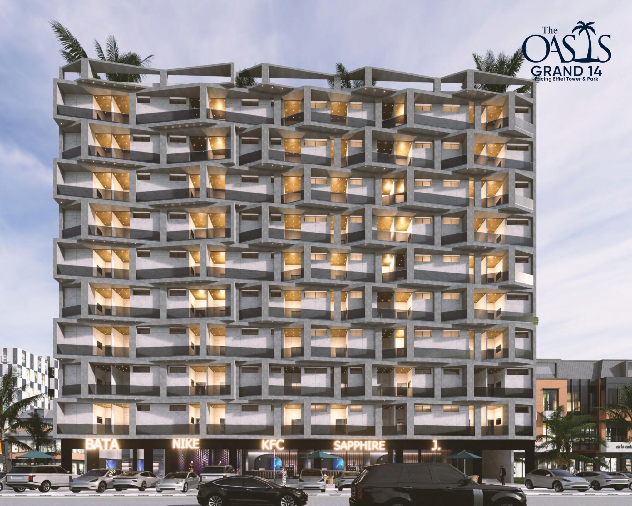 The OASIS Grand 14: Luxury Redefined in Downtown Bahria Town - Titanium ...